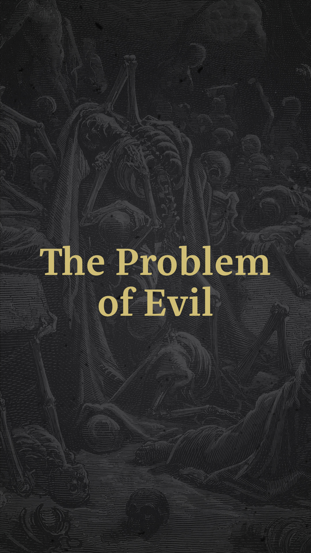 The Problem Of Evil Apologia Studios